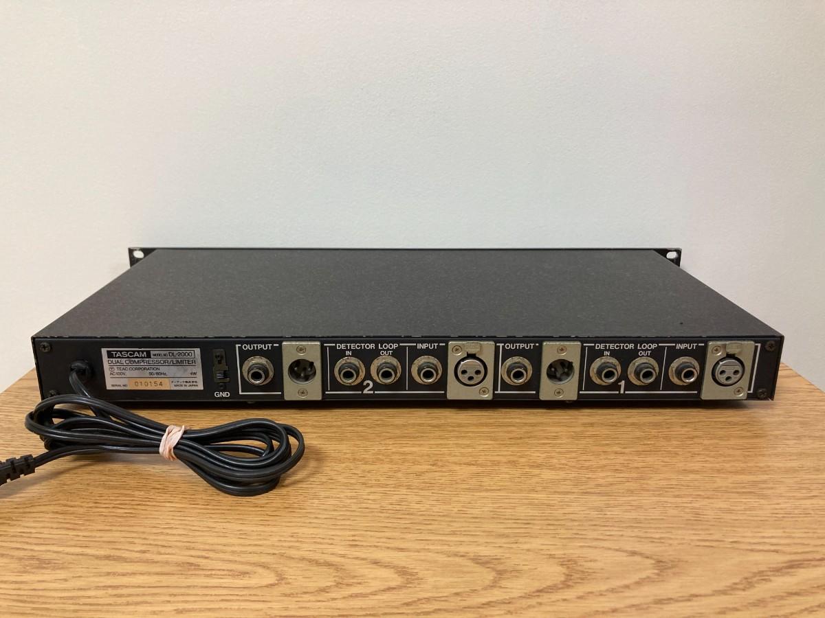 DL2000 Dual Compressor Limiter コンプレッサー/リミッター｜SOUNDMART