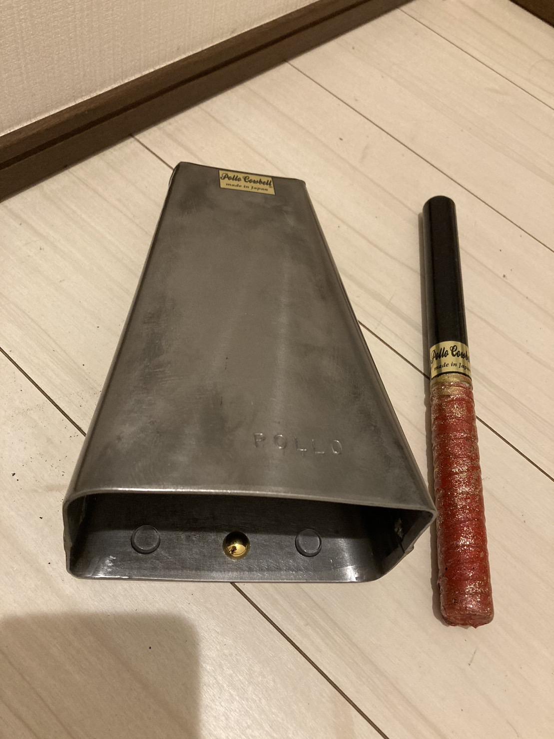 Pollo Cowbell Japan / Bongo Bell C5＆ Beater SET｜SOUNDMART