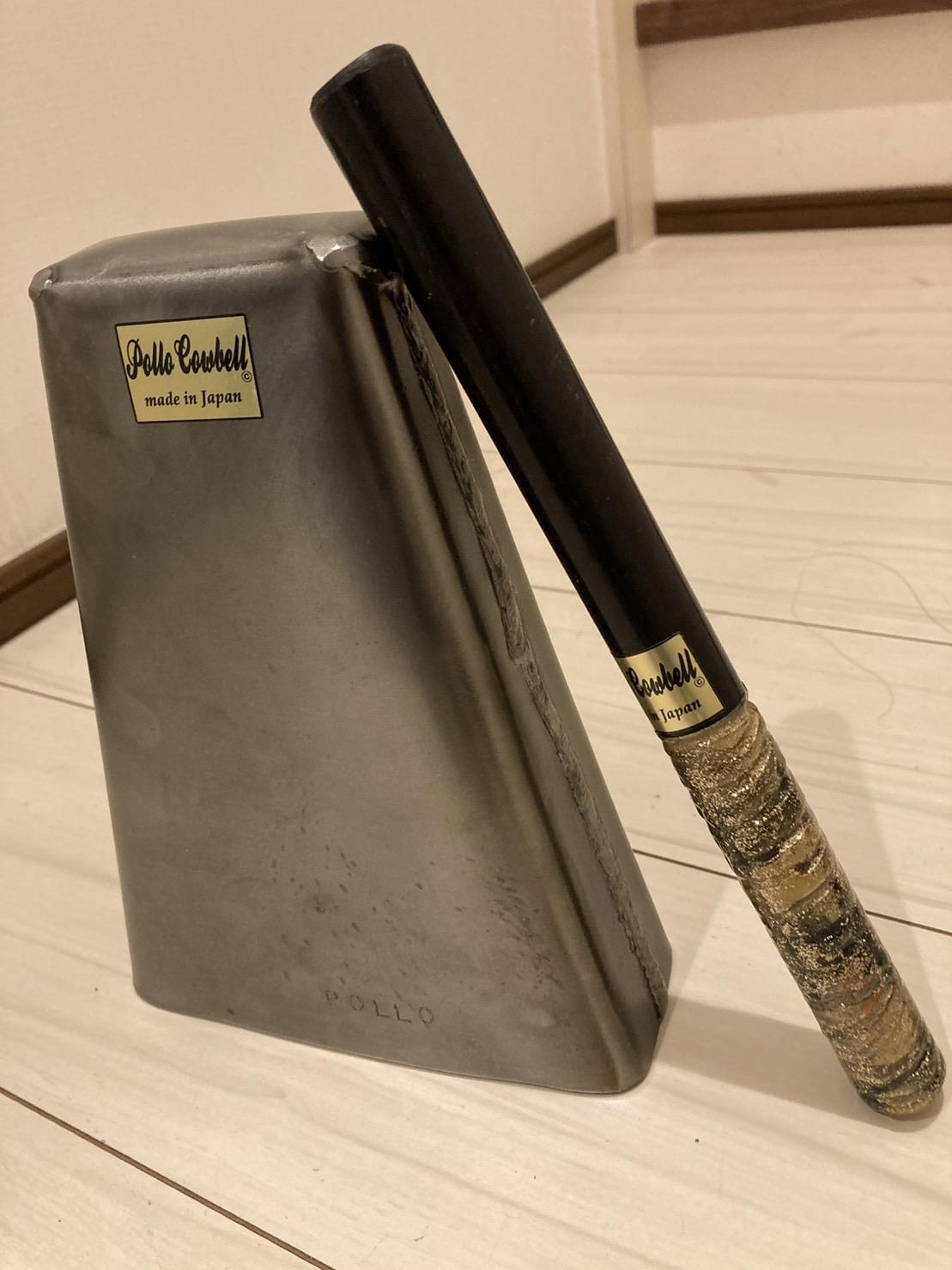 Pollo Cowbell Japan / Bongo Bell A4＆ Beater SET｜SOUNDMART