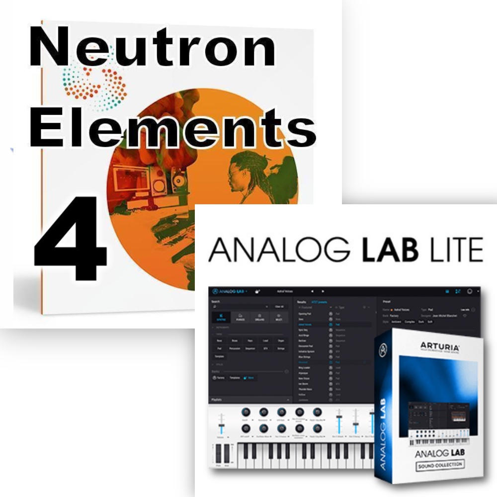 【正規品】iZotope Neutron 4 Elements & Arturia Analog Lab Lite｜SOUNDMART