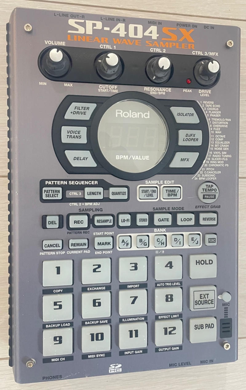 SP-404SX サンプラー｜SOUNDMART